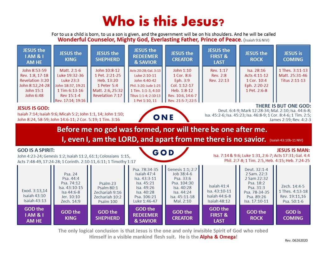 Jesus is God – The Rogue Prophet