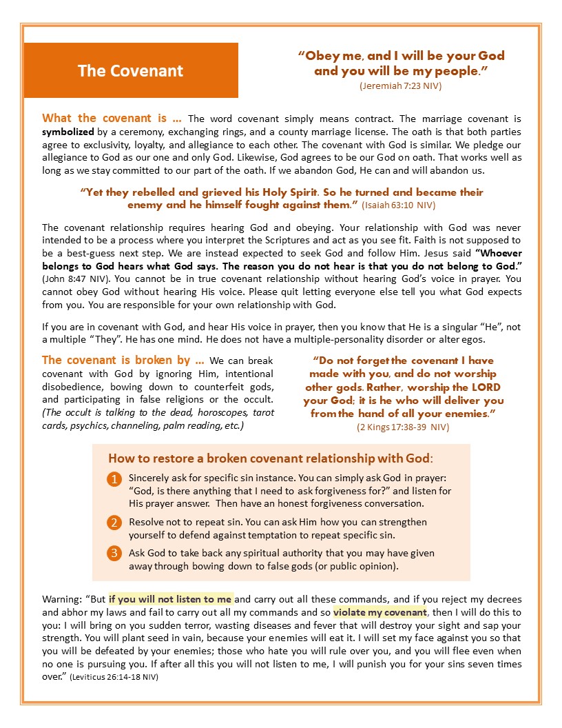 The Covenant Oath of Allegiance – The Rogue Prophet