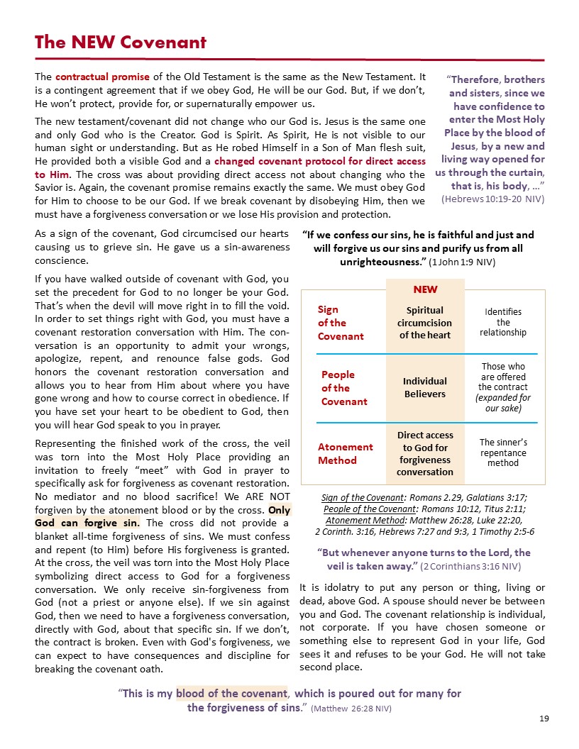 The Old vs. New Covenant – The Rogue Prophet